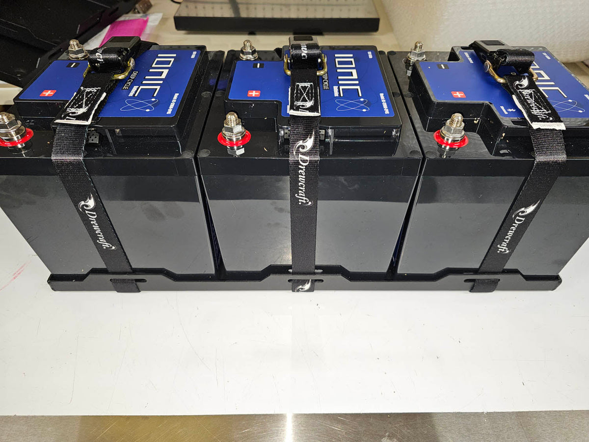Premium Trays for 60ah IONIC Lithium Batteries – Drewcraft Marine Products